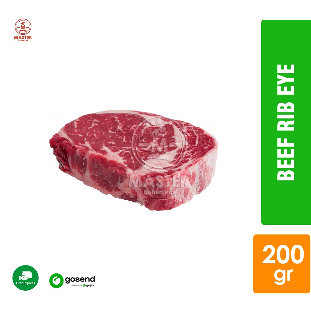 Jual Beef Ribeye Steak AUS/ Daging Sapi Rib-eye / Cuberoll 200gr ...