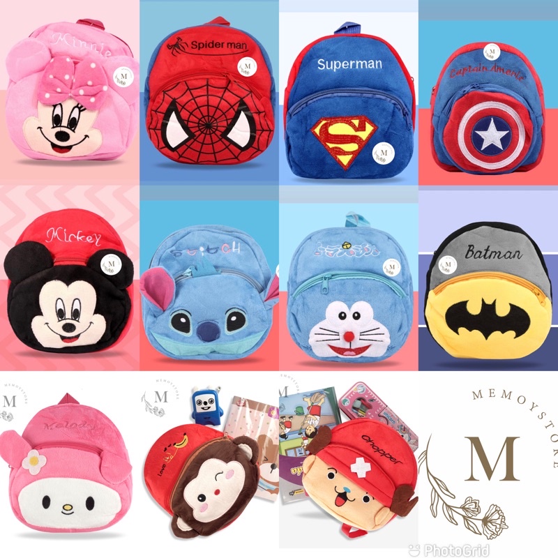 Jual TAS ANAK MINNIE MOUSE || TAS CHARACTER || TAS KALAKTER || TAS BAYI ...
