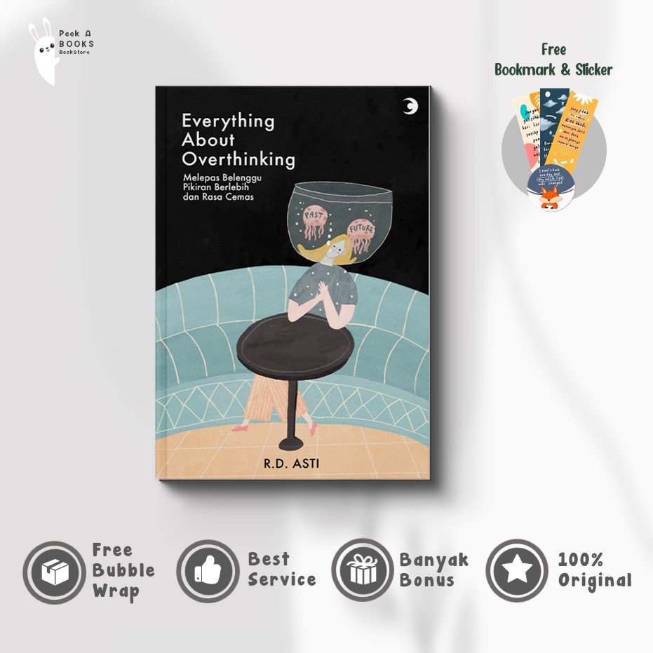 Jual SELF IMPROVEMENT | Buku Everything About Overthinking | Caesar Media Pustaka | Shopee Indonesia