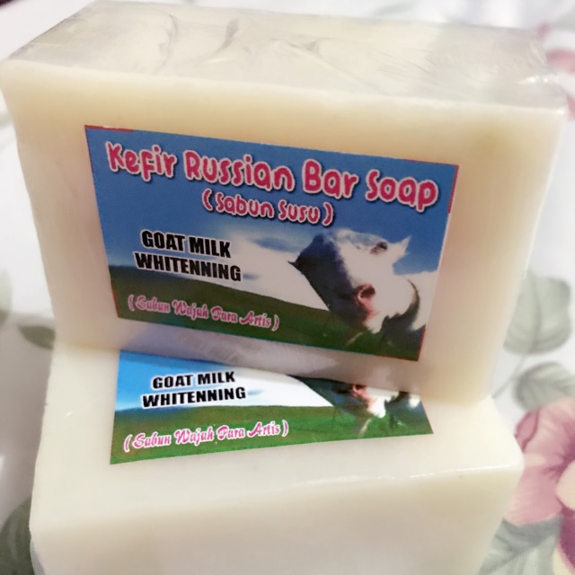 Jual SABUN KEFIR COLLOSTRUM / SABUN DAKI KEFIR BESAR (100gr) | Shopee ...