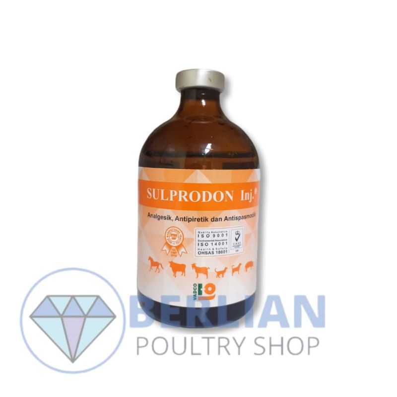 Jual Sulprodon 100 ml (analgesik antipiretik antispasmodik) | Shopee ...