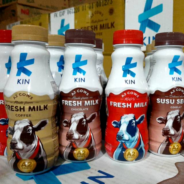 Jual Susu KIN UHT Freshmilk 200ml All Varian | Shopee Indonesia