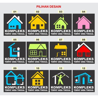 Jual Stiker Cutting Sticker Mobil / Motor - Tanda Penghuni Kompleks ...