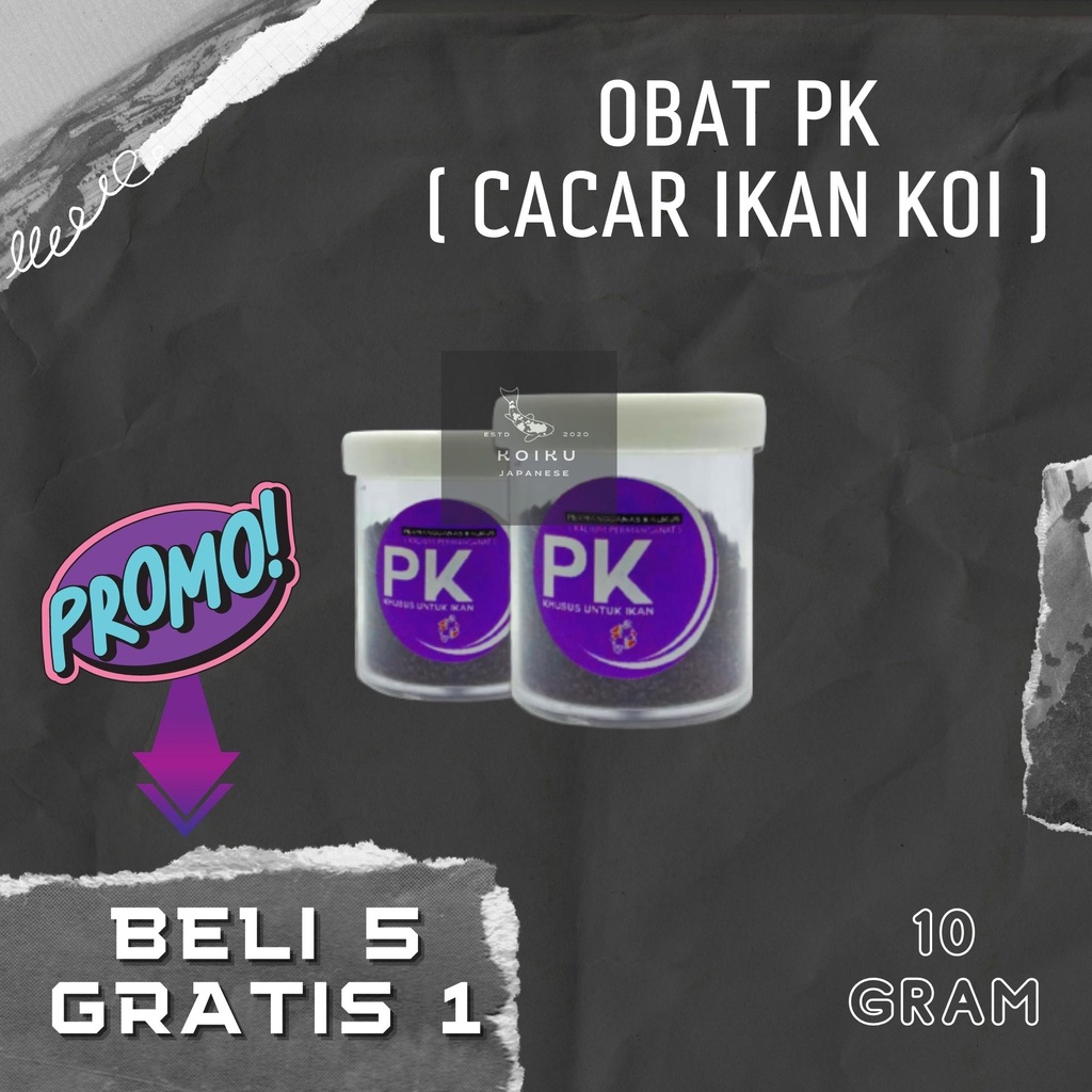 Jual OBAT PK IKAN KOI 10gram | Shopee Indonesia