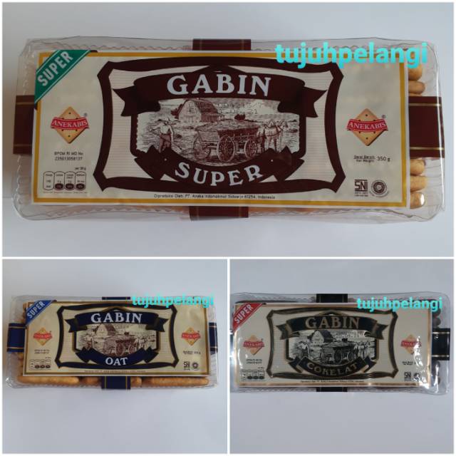Biskuit Gabin Anekabis Superbis Super Original Gabin Oat Gabin Cokelat ...