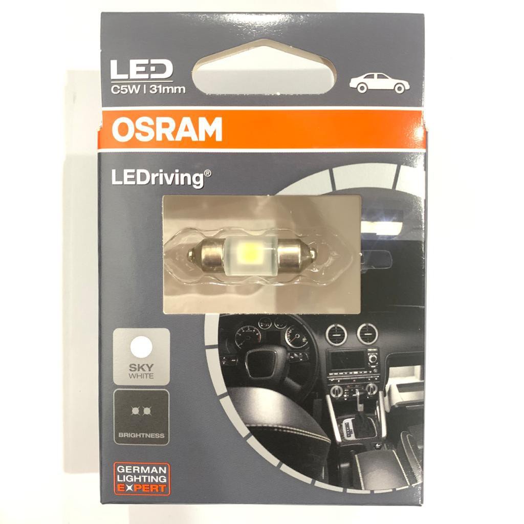 Jual OSRAM LED FESTOON UJUNG GANDA 31MM LAMPU KABIN PLAFON PUTIH SKY ...