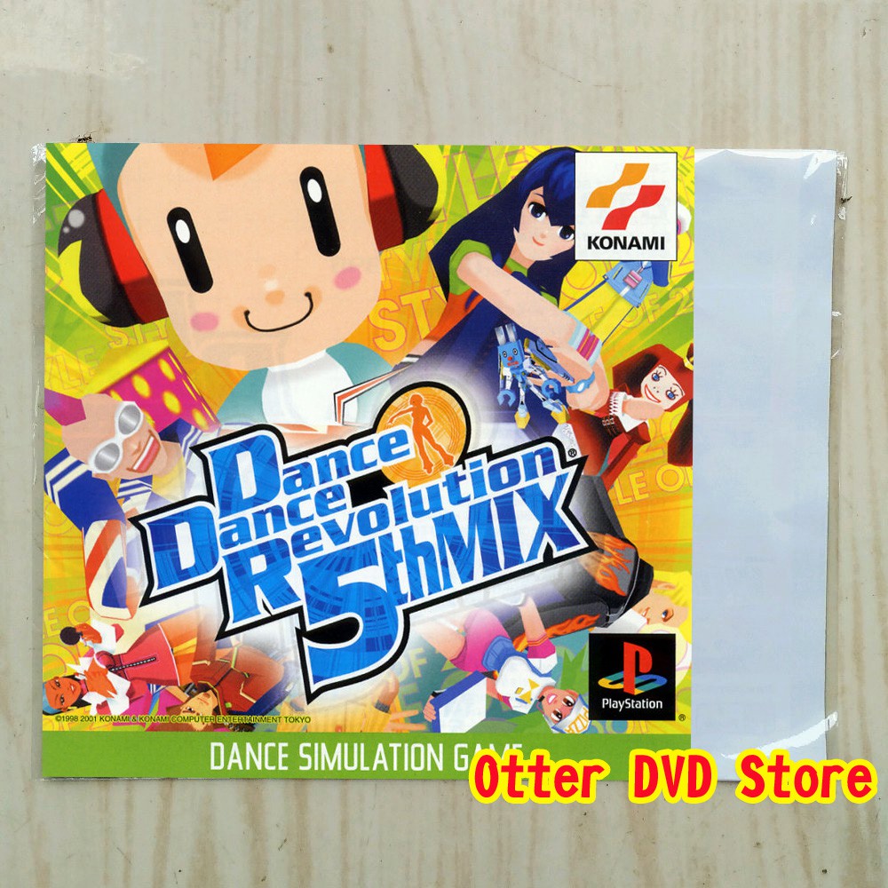 Jual Kaset CD Game Ps1 Ps 1 DDR Dance Dance Revolution - 5th Mix ...