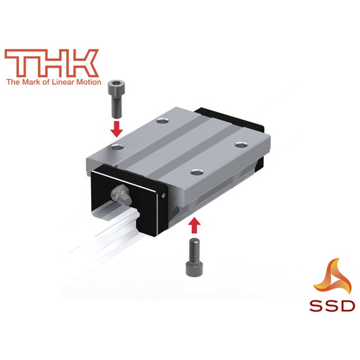 Jual Blockchain- Thk Shs25Lc1Ss Shs25Lc Shs25 Linear Guide Block Only ...