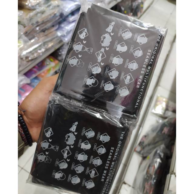 Jual Masker wajh/Baff 1 Lusin (12pcs) | Shopee Indonesia