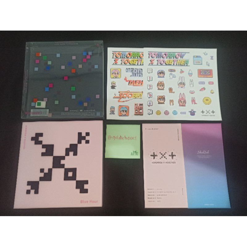 TXT BLUE HOUR ALBUM ONLY (AR VER) | Shopee Indonesia