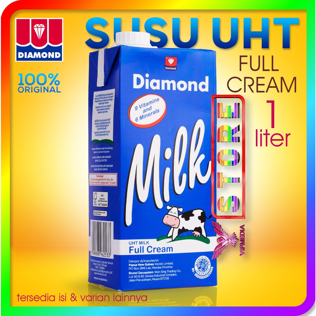Jual Susu DIAMOND UHT - Full Cream - 1 Liter | Shopee Indonesia Jual Susu DIAMOND UHT - Full Cream - 1 Liter | Shopee Indonesia