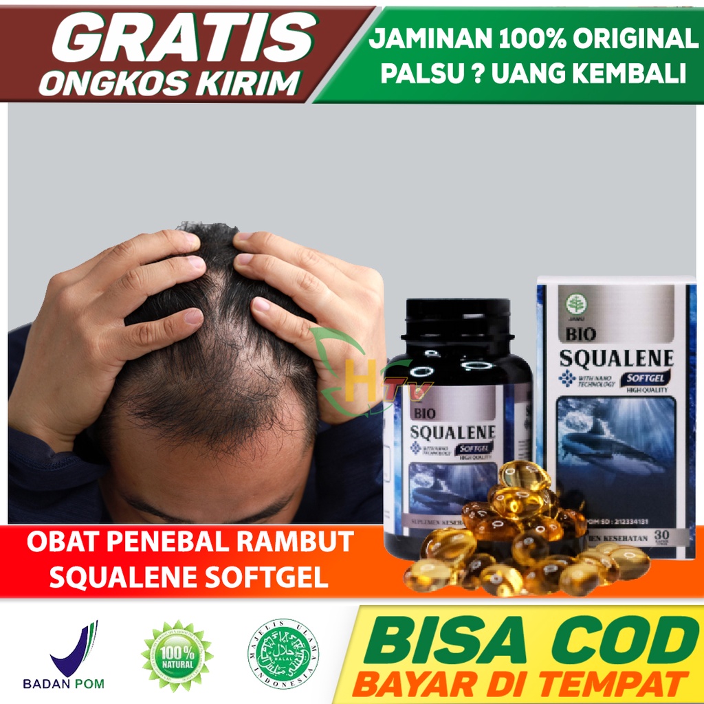 Jual Obat Penebal Rambut Tipis Penyubur Rambut Rontok Pria Atau Wanita ...