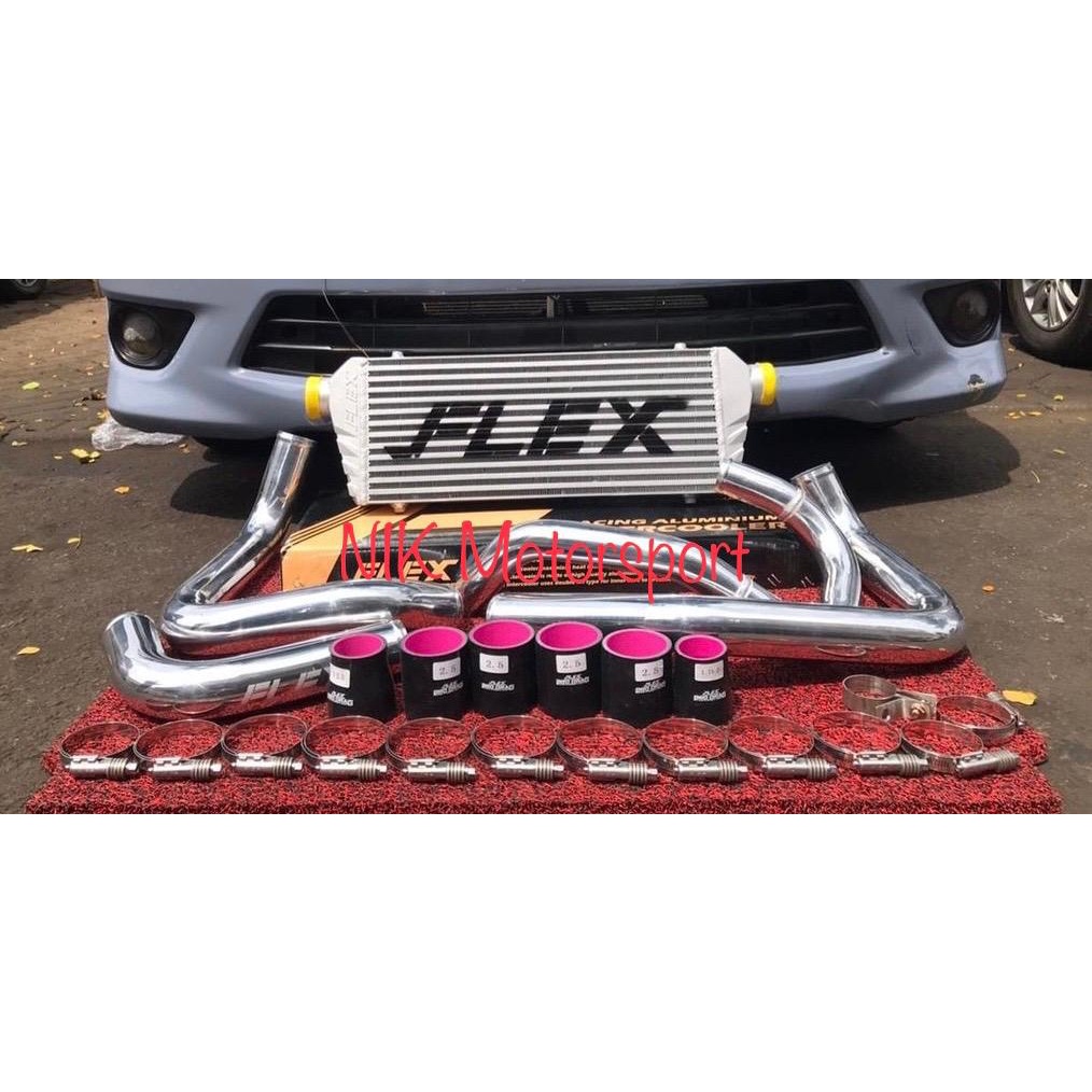 Jual Pro Drag Series Intercooler Kit FLEX Innova / Fortuner-non VNT 2KD ...
