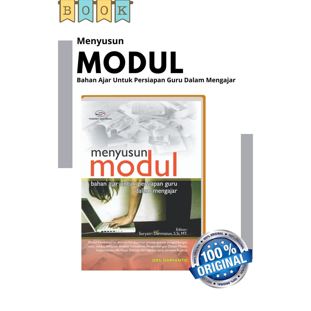 Jual Menyusun Modul Bahan Ajar Untuk Persiapan Guru Dalam Mengajar ...