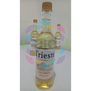 Jual Sirup Trieste Italian Premium Syrup Lychee Flavour - 650ml ...