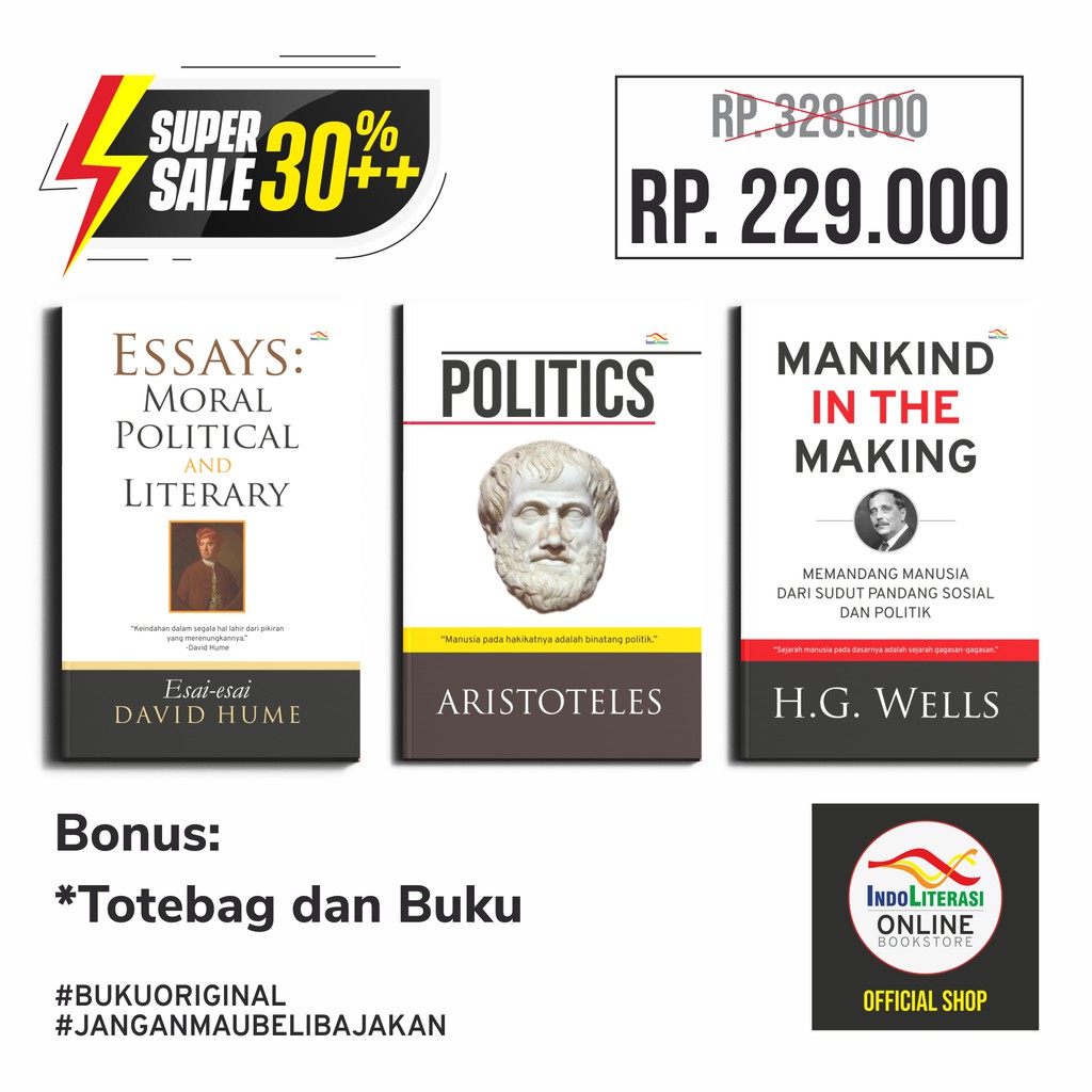 Jual Buku Asli Murah - Paket Buku Filsafat dan Politik Aristoteles ...
