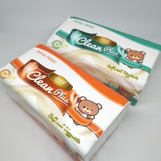 Jual Facial Tissue Softpack Clean Plus 180 sheets Premium Quality. 100% ...