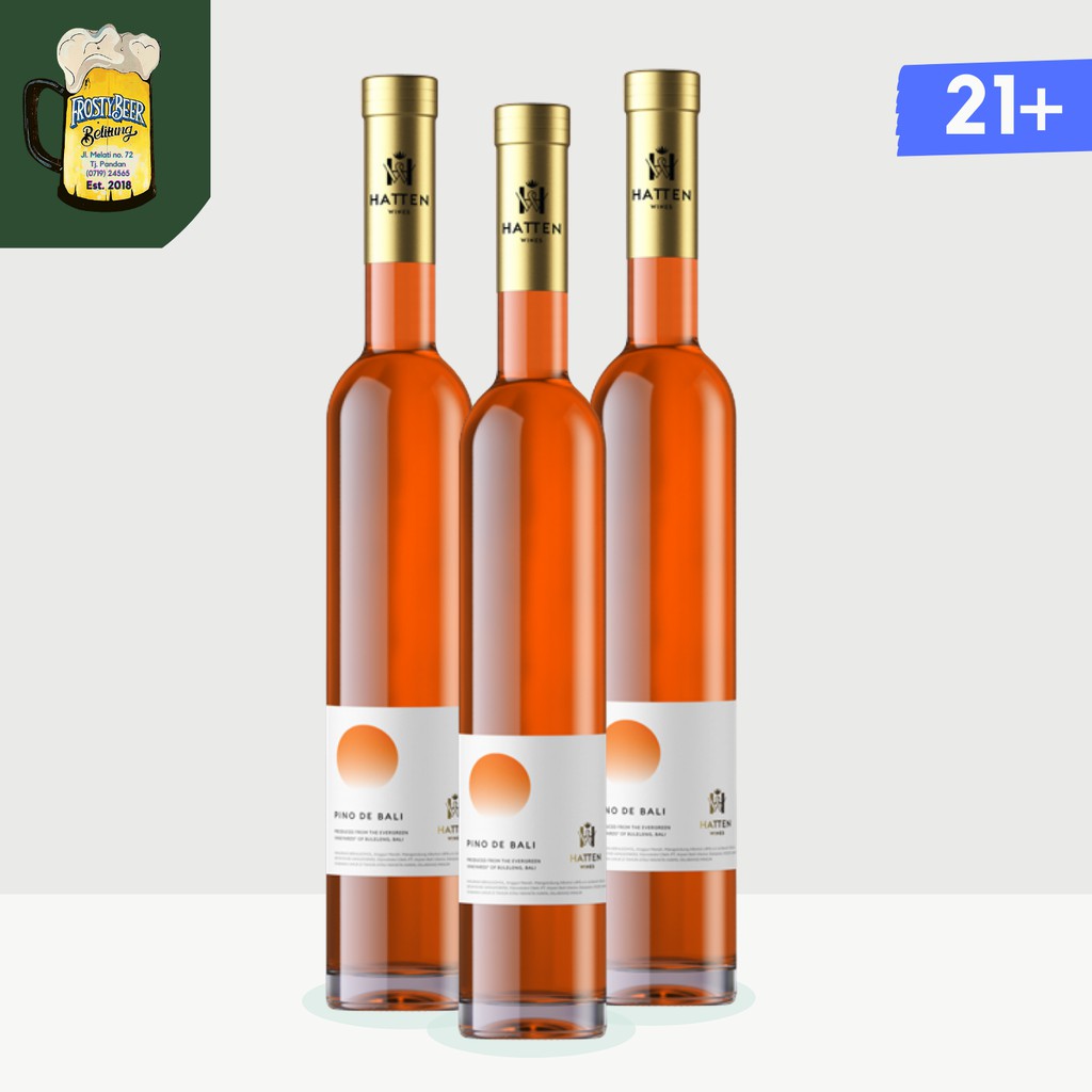 Jual Hatten Wine Pino de Bali Sweet 18% 375 ml | Shopee Indonesia