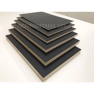 Jual Multiplek Melamin Hitam 6mm Custom Harga /cm2. Custom Plywood 6mm ...