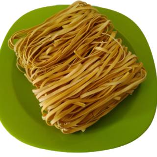 Mie Bakmie Jawa Gepeng Lebar Cap Dua Gunung Mas Mi Nyemek Mentah ...