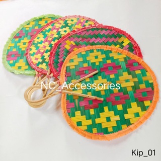 Jual KIPAS TANGAN / KIPAS ANYAMAN BAMBU MURAH UKURAN SEDANG / TANGGUNG ...