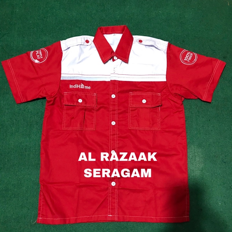 Jual Seragam INDIHOME - BAJU INDIHOME - KEMEJA KERJA INDIHOME | Shopee ...