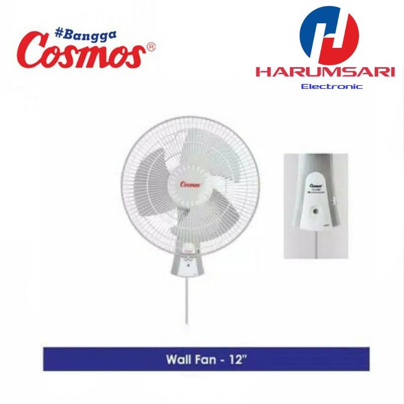 Jual COSMOS Kipas Angin Dinding/Wall Fan 12 Inch (12") 12-CWF | Shopee ...