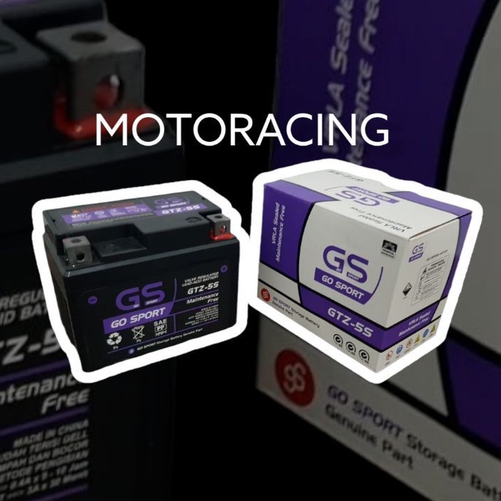 Jual AKI MOTOR HONDA BEAT // GS GTZ5S // 12V 5AH | Shopee Indonesia