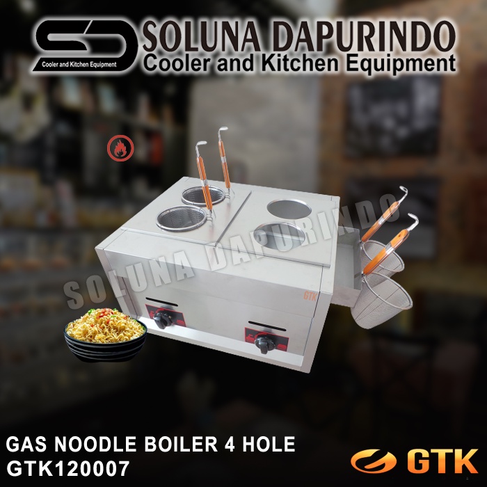 Jual GUATAKA GAS NOODLE BOILER 4 HOLE GTK120007/GTK 120007 | Shopee Indonesia