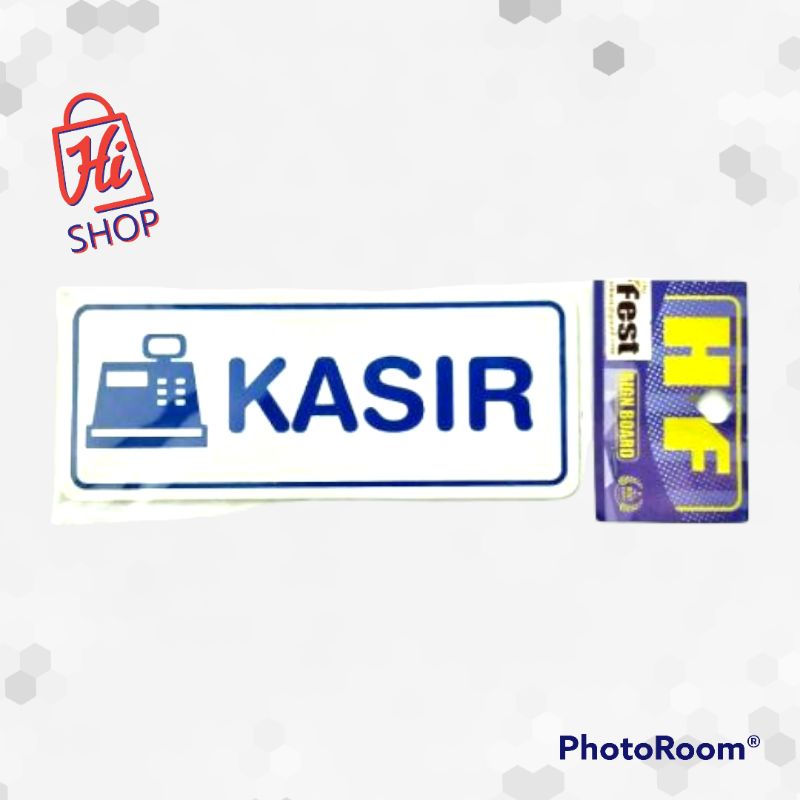 Jual Sign Sticker KASIR (bisa COD) | Shopee Indonesia