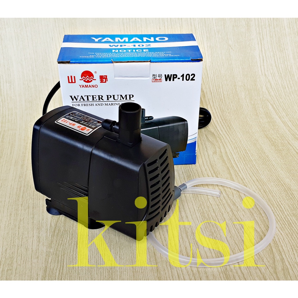 Jual Pompa Air Celup Kolam Water Pump YAMANO WP 102 Pancuran Kolam Ikan WP102 | Shopee Indonesia
