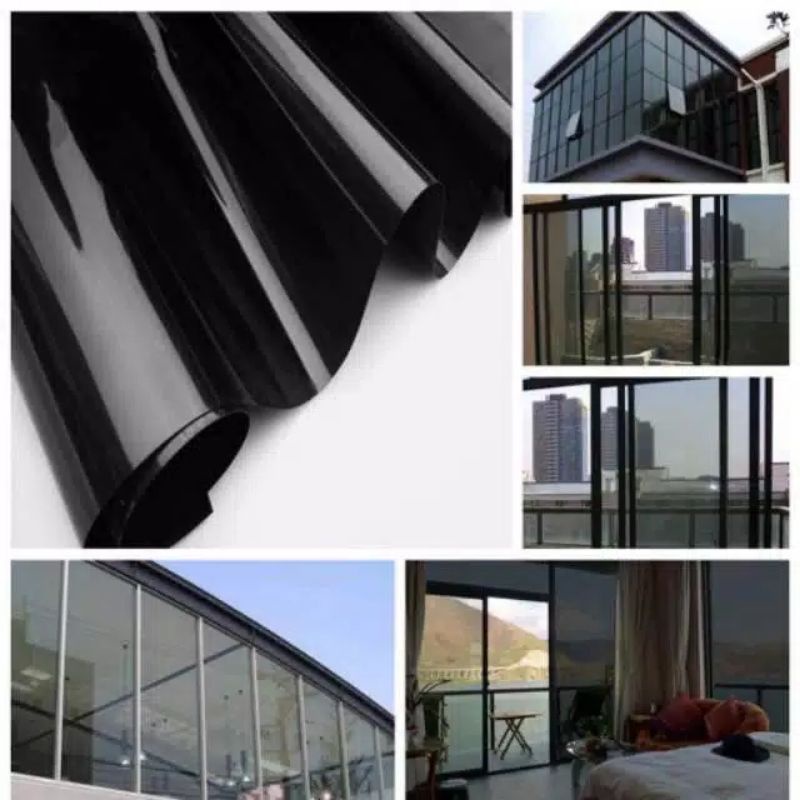 Jual Kaca film rumah / kaca film riben / kaca film hitam / stiker kaca jendela / sticker kaca ...