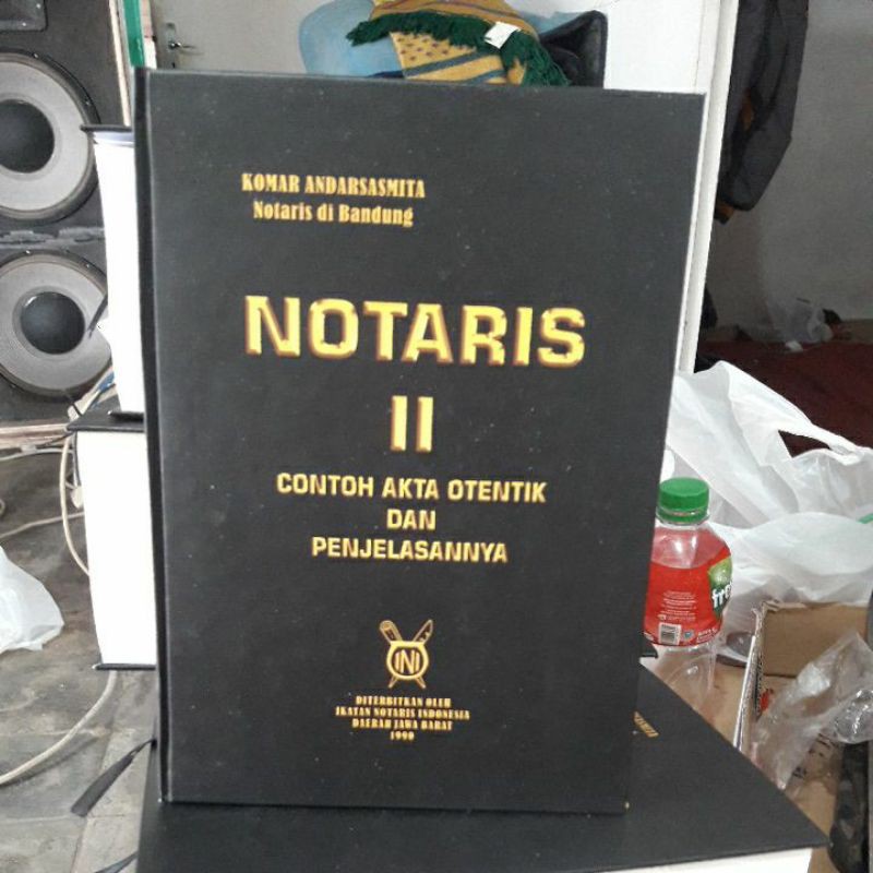 Jual NOTARIS II contoh akta otentik dan penjelasannya Indonesia|Shopee ...