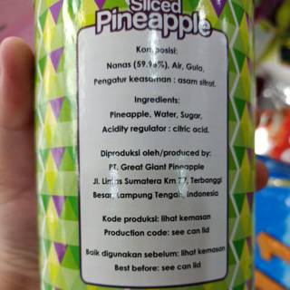 Jual Wilmond Halal Sliced Pineapple 570gr / Potongan Nenas dalam Kaleng ...