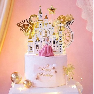 Jual topper castle paper topper istana kertas / kastil kertas | Shopee ...