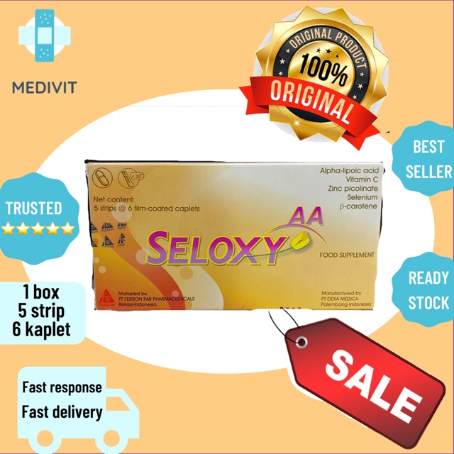 SELOXY AA Multivitamin Vit C 30 Kaplet | Shopee Indonesia