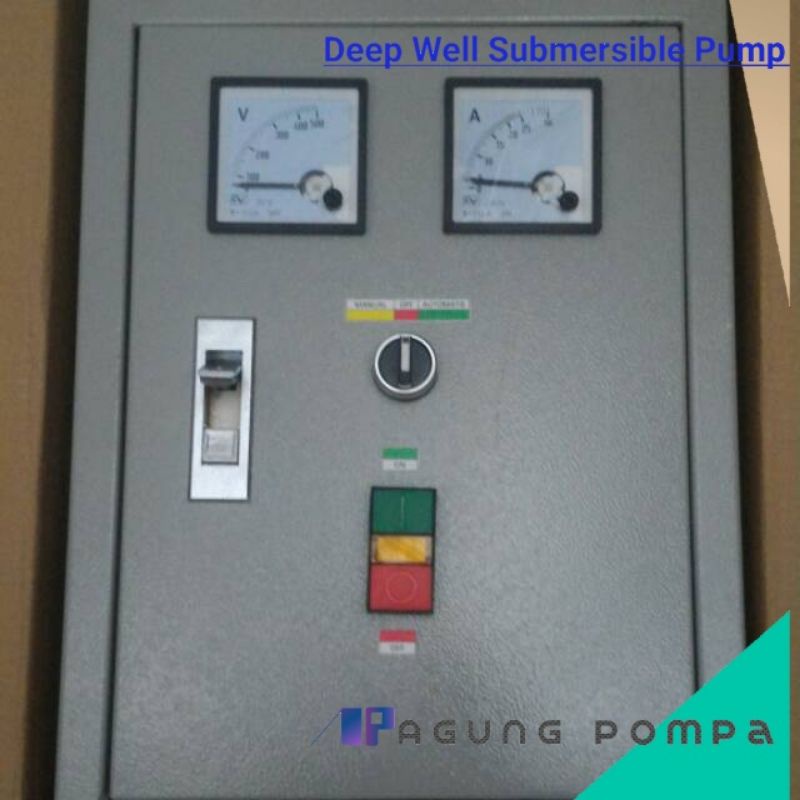 Jual Panel WLC OMRON Pompa air celup submersible 3 HP 220 volt ...