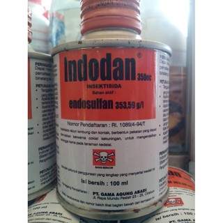 Jual Insektisida Indodan 350EC 100ml Endosulfan 353,59g/l bkn tiodan ...