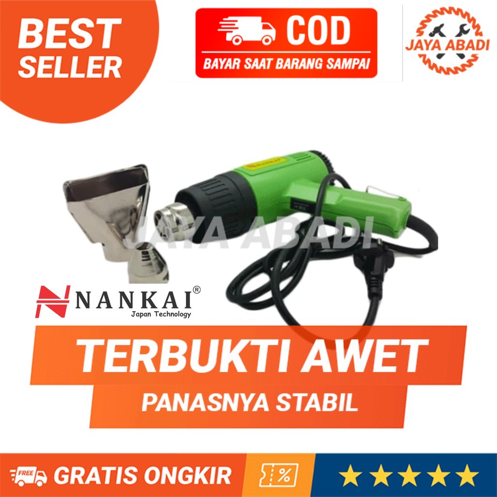 Jual Hotgun / Hot Gun Mini / Heat Gun / Pistol Pemanas Nankai Low Watt ...