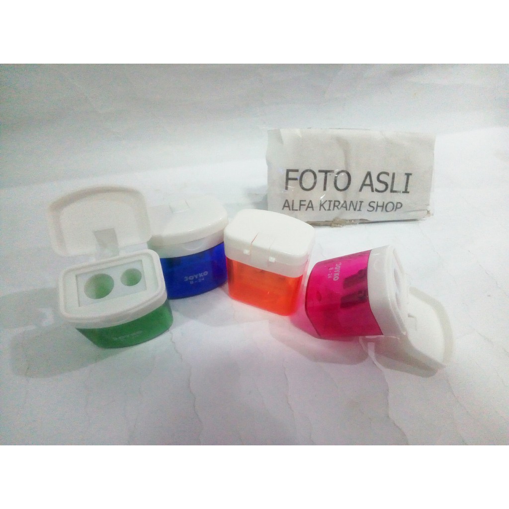 Jual rautan 2 lubang untuk serutan pensil besar dan sleper pensil ...