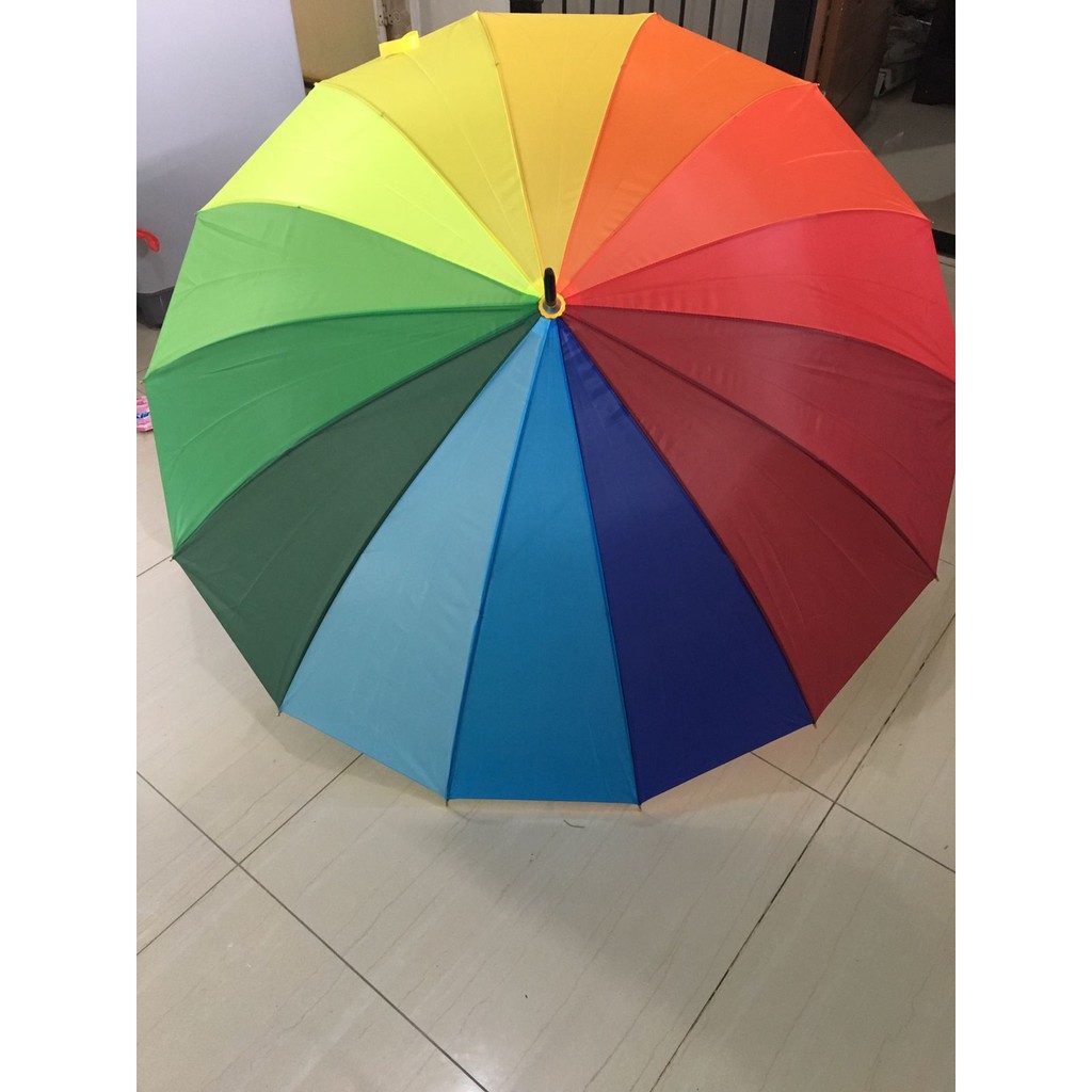 Jual PAYUNG PELANGI BESAR JUMBO 16 JARI | Shopee Indonesia