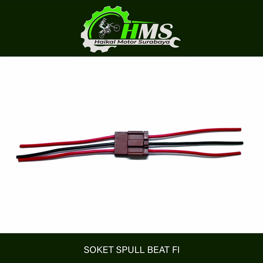 Jual SOKET SAMBUNGAN KABEL SPULL BEAT FI KE ECU / ECM SOCKET KABEL 3 ...