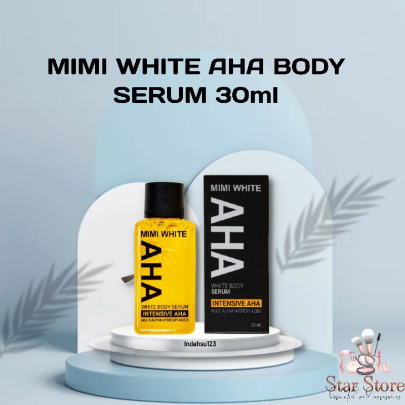 Jual Mimi White AHA Body Serum Original - 30ml | Shopee Indonesia