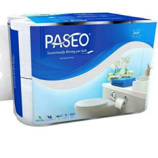 Jual Tisu toilet paseo elegant roll 12/8 Rolls 300 Sheets 3 Ply | Shopee Indonesia