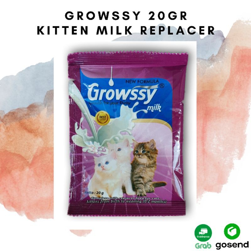 Jual Growssy Susu Kucing 20gr - Susu Bayi Kucing dan Kitten Growsy ...