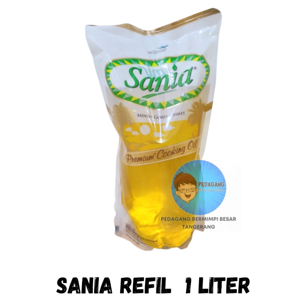 Jual MINYAK GORENG SANIA POUCH 1 LITER | Shopee Indonesia