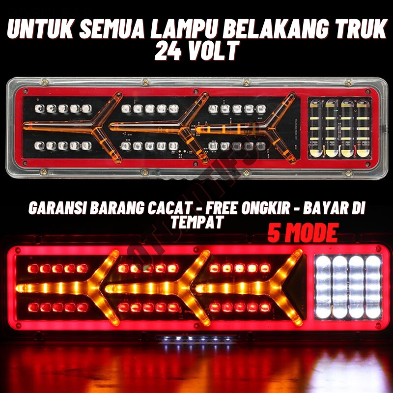 Jual Lampu Stoplamp Belakang Sein Mundur Rem Stop Lamp Mobil Truk Truck ...