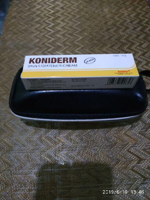 KONIDERM CREAM 10 GR mencerahkan dan menghilangkan bekas luka | Shopee ...