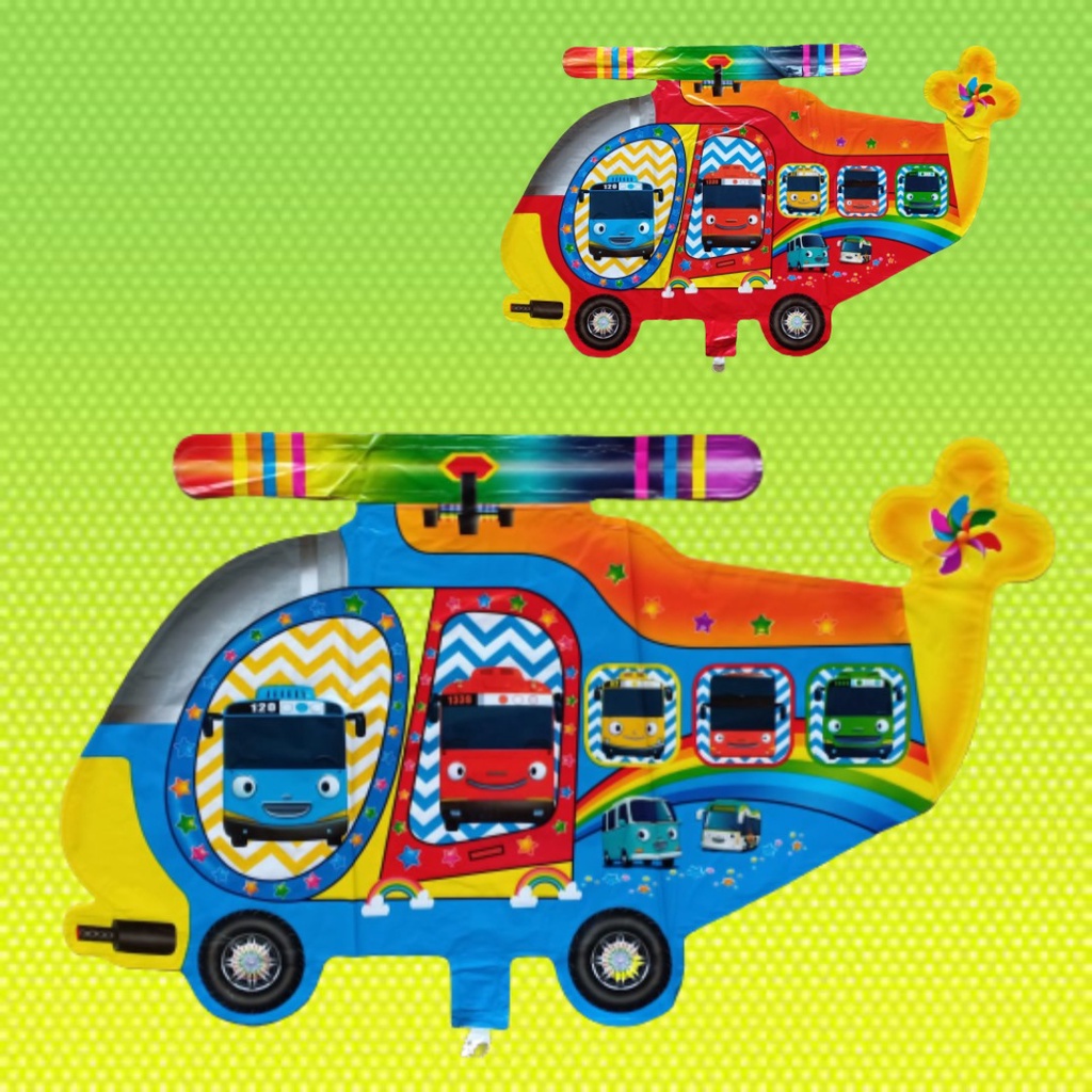 Jual 1pack HELI TAYO (BALON GAS/FOIL/TERBANG/KARAKTER ) | Shopee Indonesia