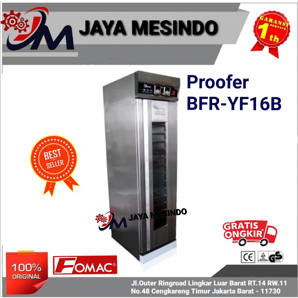Jual Mesin Proofer/Pengembang Roti BFR-YF16B FOMAC | Shopee Indonesia